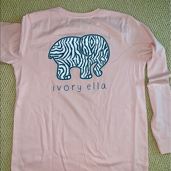 ivory ella | Tops | Baby Pink Ivory Ella Tee | Poshmark